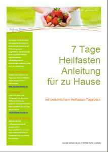 Heilfastenanleitung für eine Woche fasten Zuhause